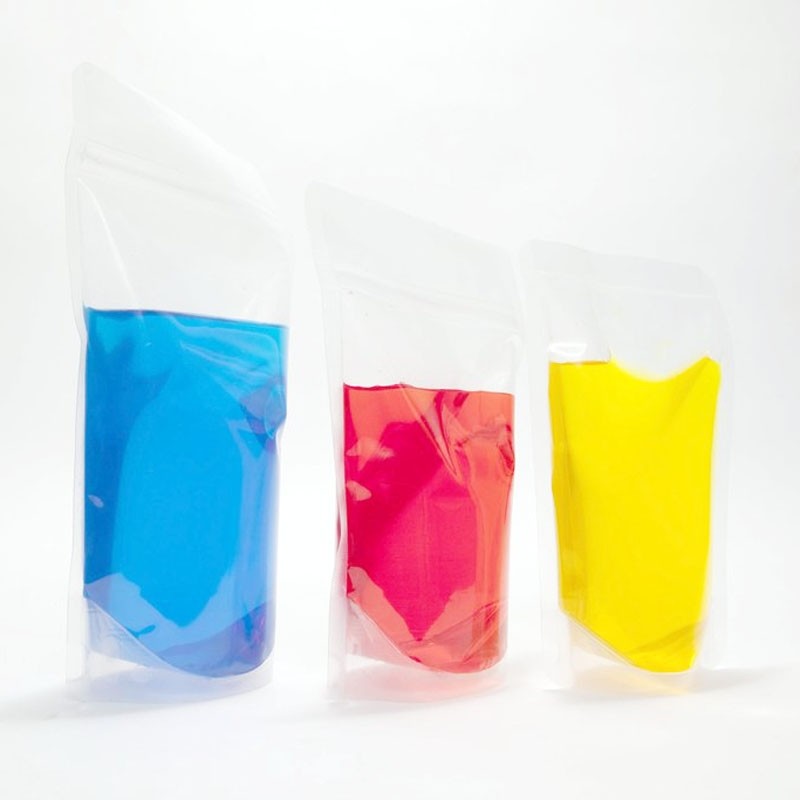 Standy Pouches 100 grams Dry Fruits Packing Both Side Transparent in ...